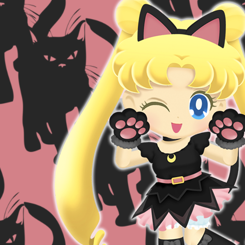 Sailor Moon Drops: Usagi Tsukino (Black Cat) - SailorSoapbox.com
