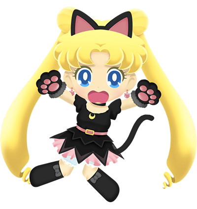 Sailor Moon Drops: Usagi Tsukino (Black Cat) - SailorSoapbox.com