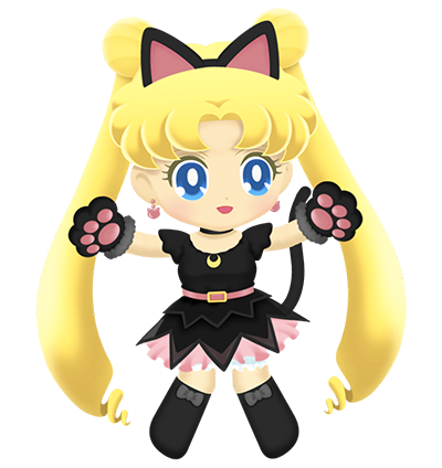 Sailor Moon Drops: Usagi Tsukino (Black Cat) - SailorSoapbox.com