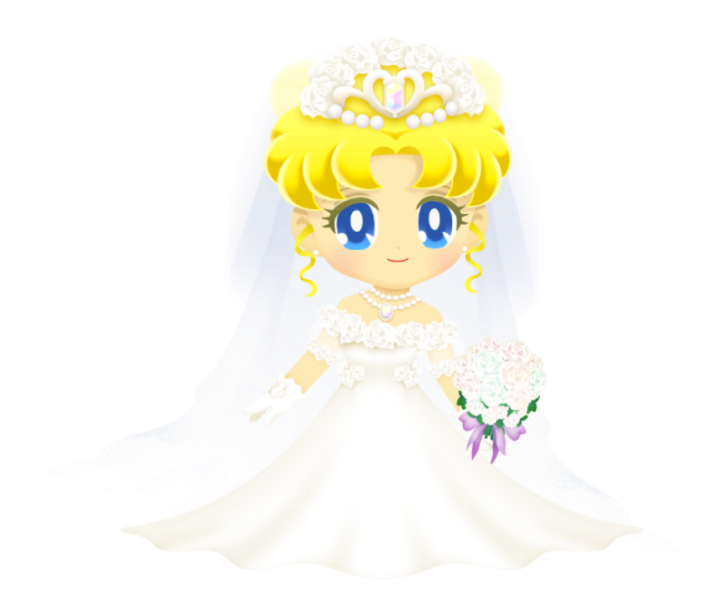 Sailor Moon Drops: Usagi Tsukino (Bride) - SailorSoapbox.com