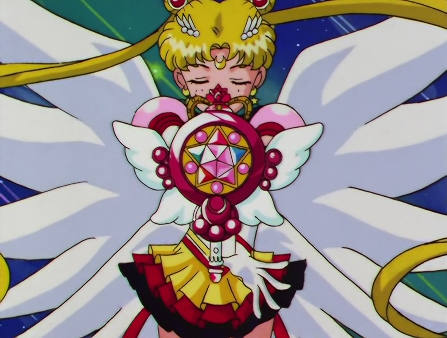 Screenshots: Silver Moon Crystal Power Kiss! - SailorSoapbox.com