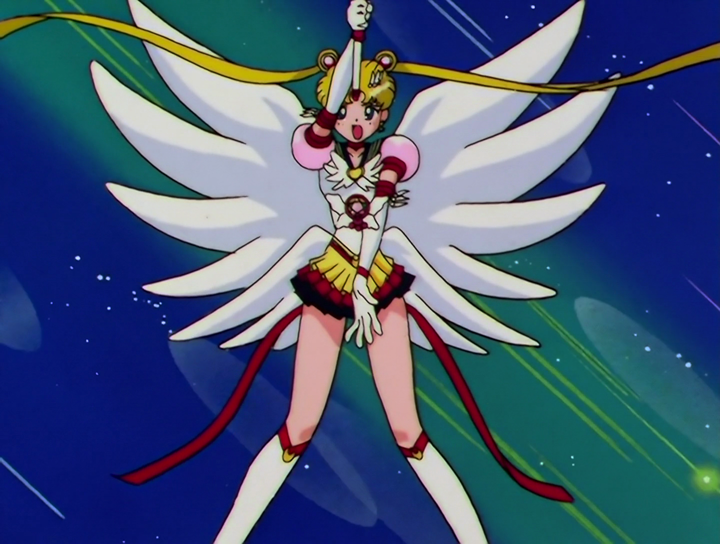 Screenshots: Silver Moon Crystal Power Kiss! - SailorSoapbox.com