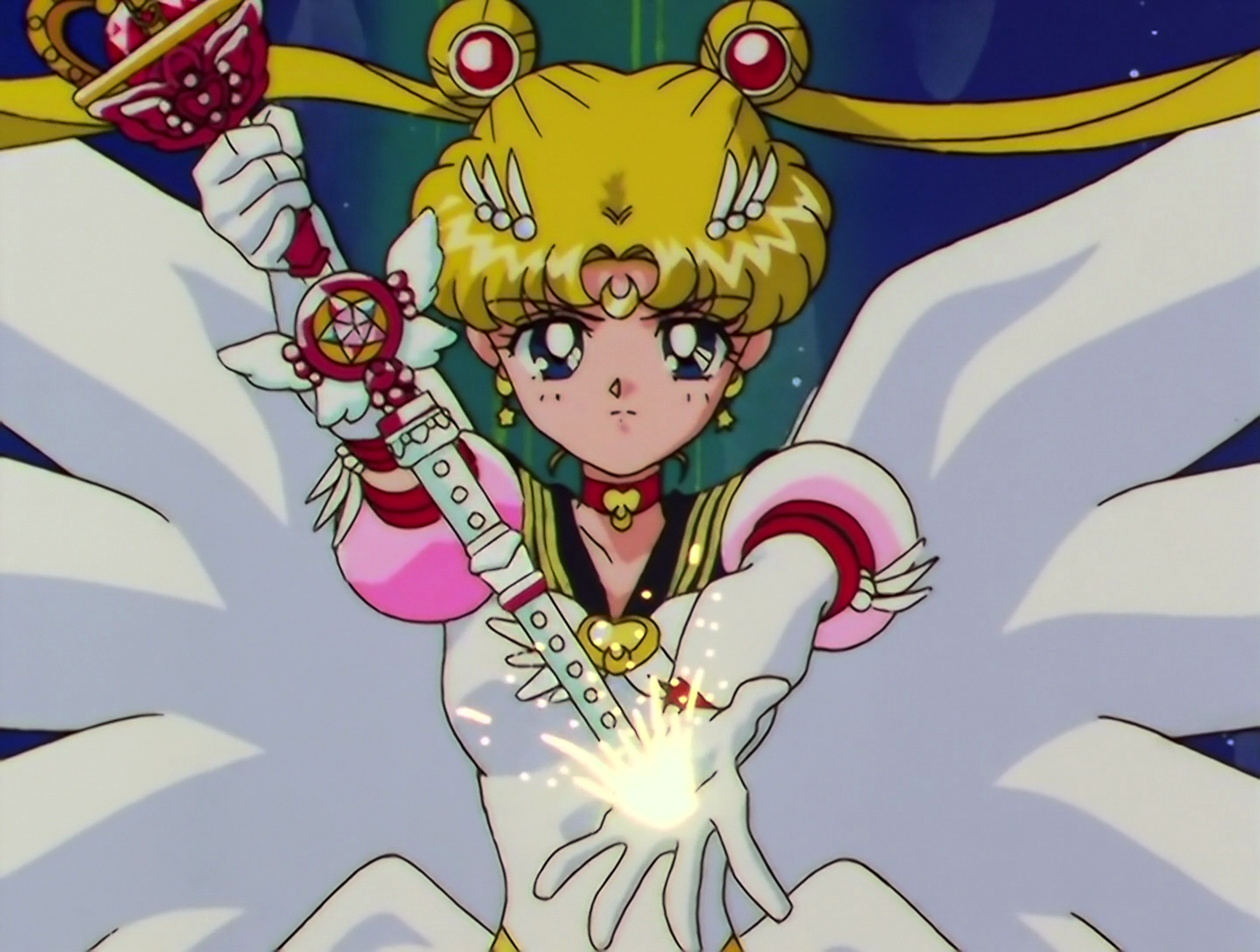 Screenshots: Silver Moon Crystal Power Kiss! - SailorSoapbox.com