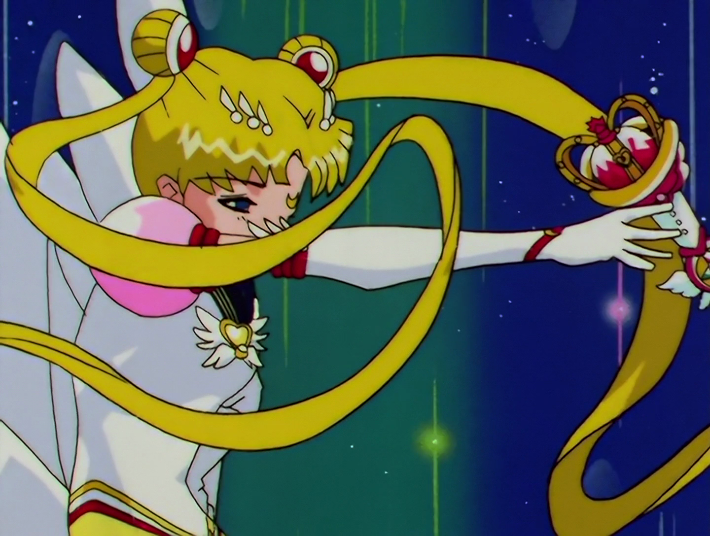 Screenshots: Silver Moon Crystal Power Kiss! - SailorSoapbox.com