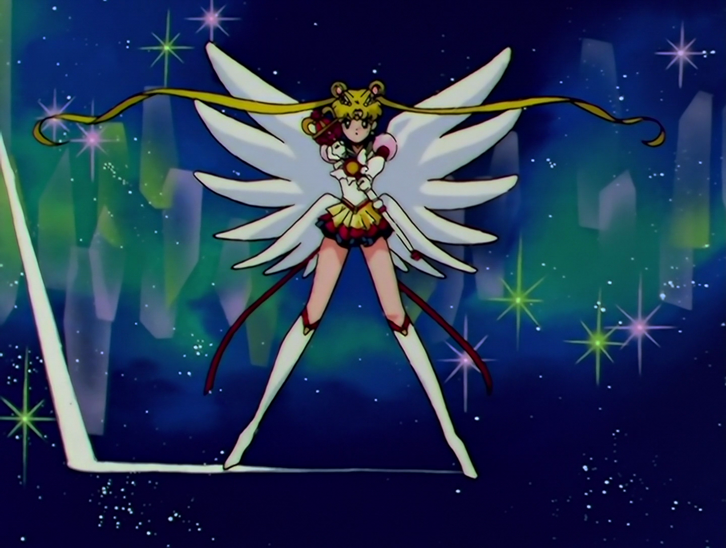 Screenshots: Silver Moon Crystal Power Kiss! - SailorSoapbox.com