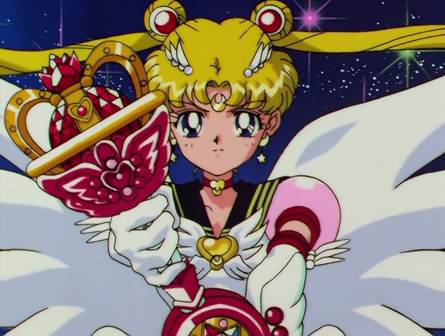 Screenshots: Silver Moon Crystal Power Kiss! - SailorSoapbox.com
