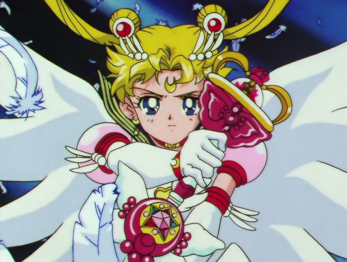 Screenshots: Silver Moon Crystal Power Kiss! - SailorSoapbox.com